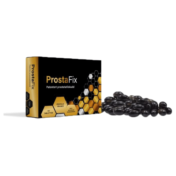 ProstaFix | Prøv gratis! | Kosttilskudd for normal prostatafunksjon
